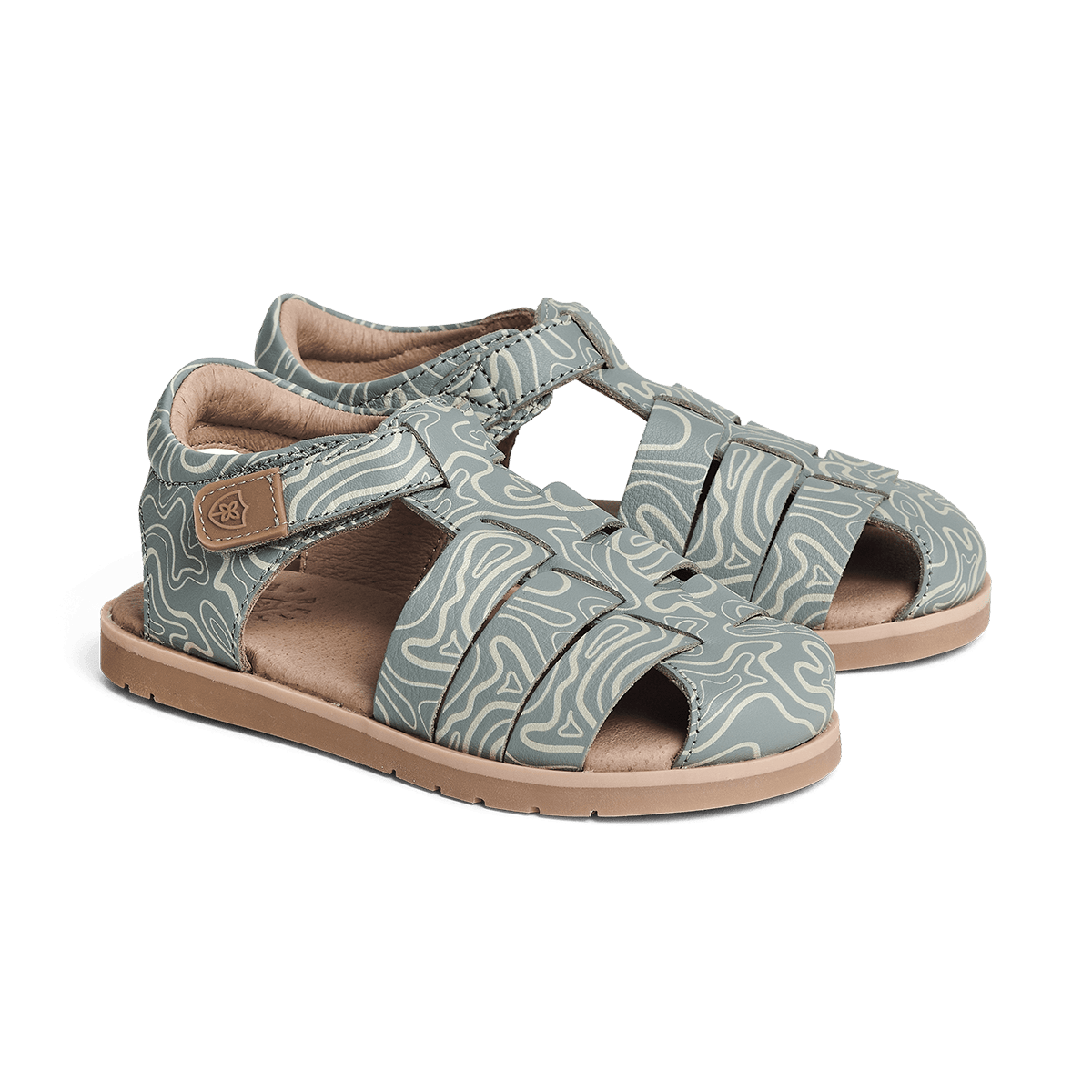 Rocco Sandal in Blue Ripple