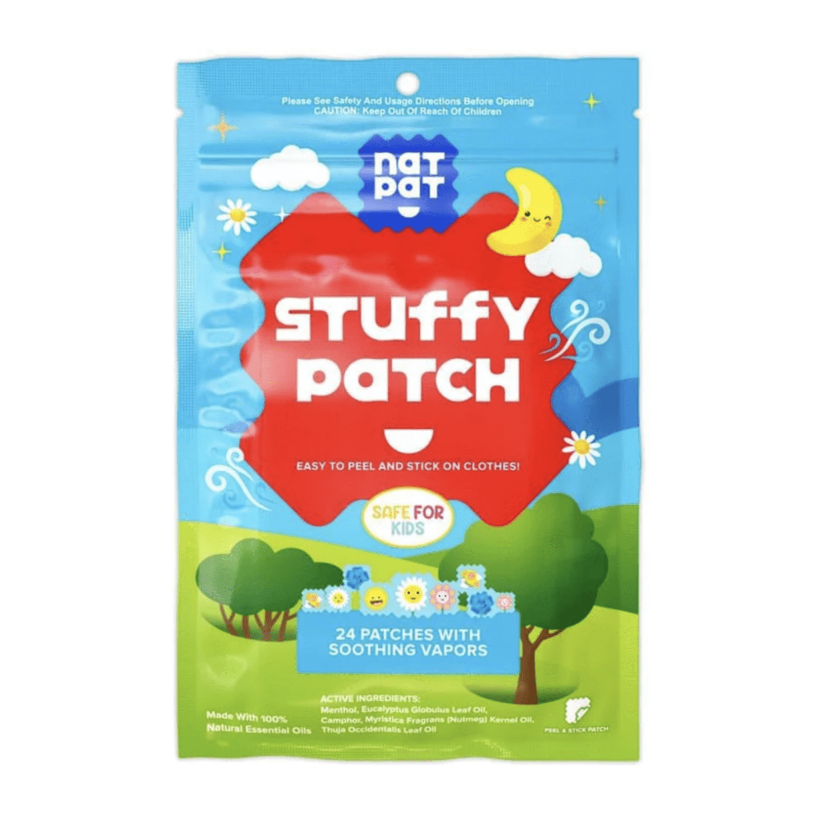 Stuffy Patch Congestion Relief Stickers | Parnell Baby Boutique