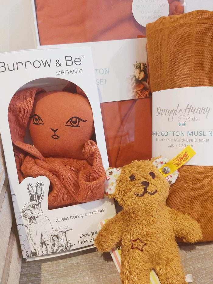 Muslin Bunny Comforter