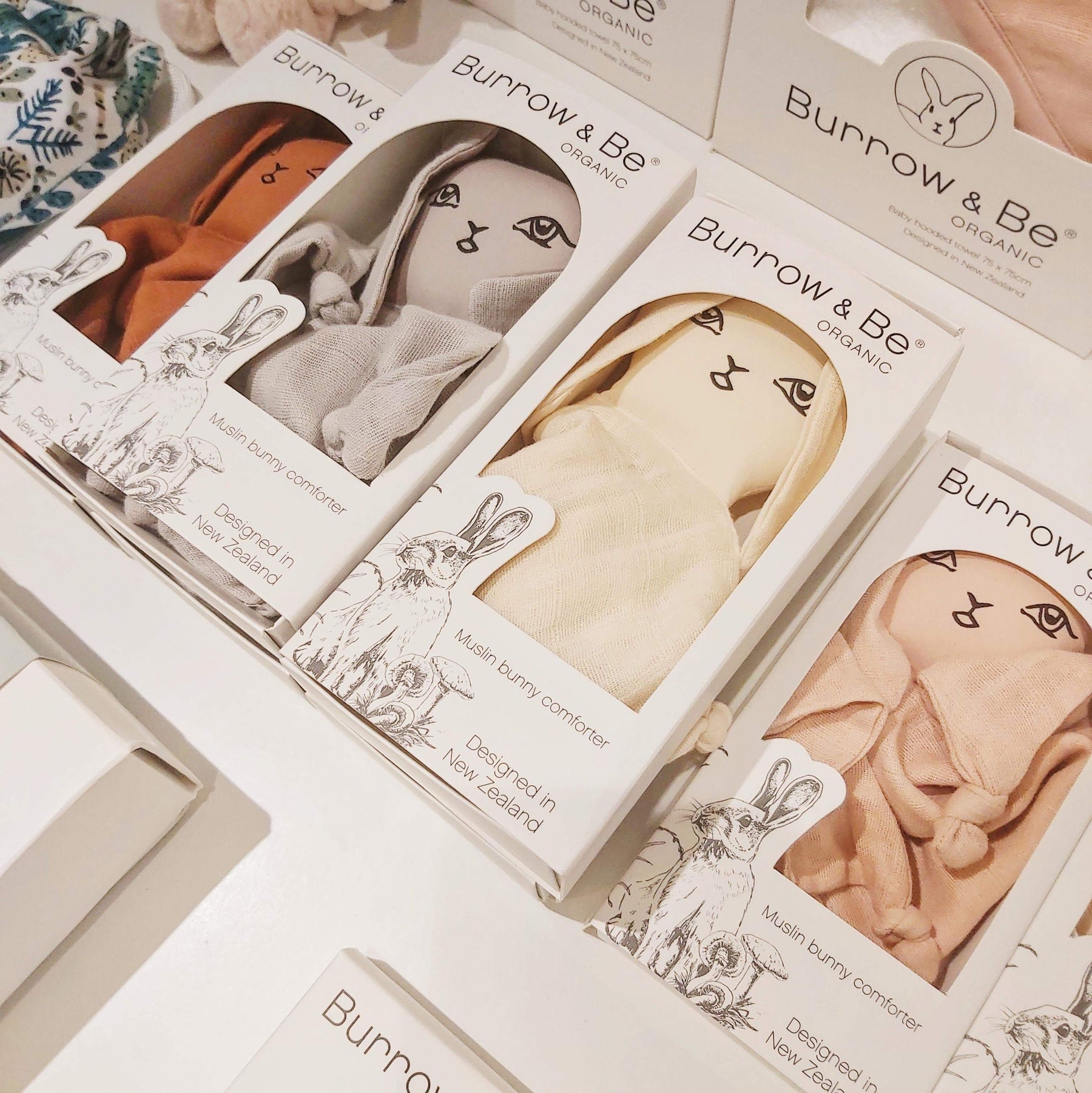 Muslin Bunny Comforter